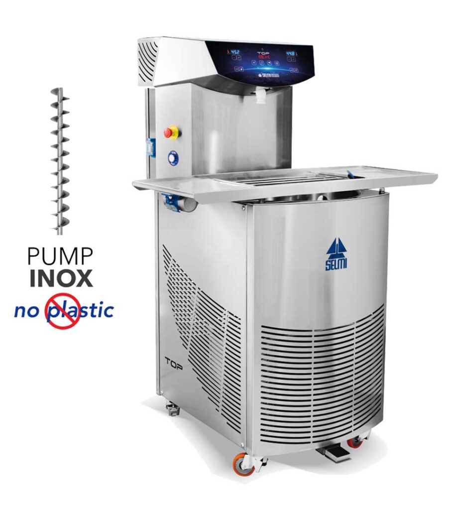 TOP EX Continuous tempering machine with removable screw pump - chefshoppe